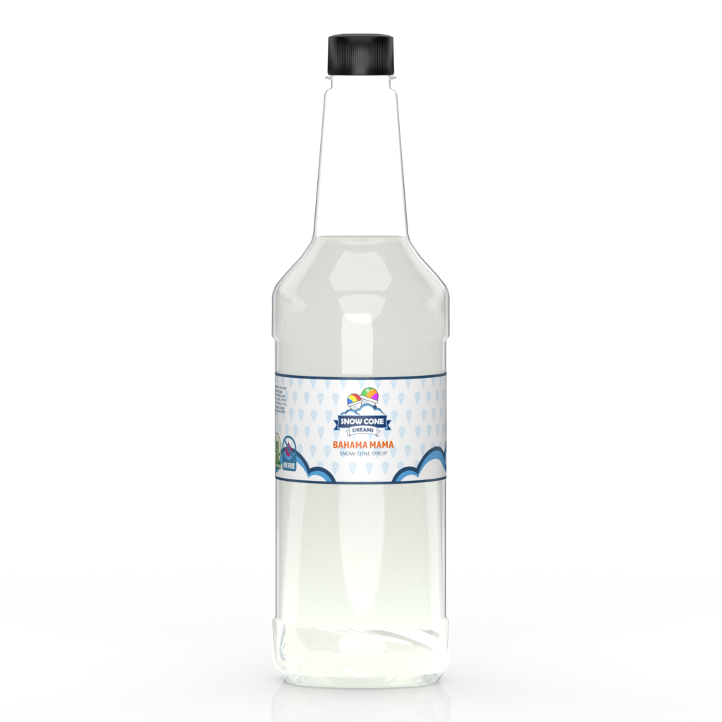 Bahama Mama Dye Free Shaved Ice Syrup – Dye Free Syrup